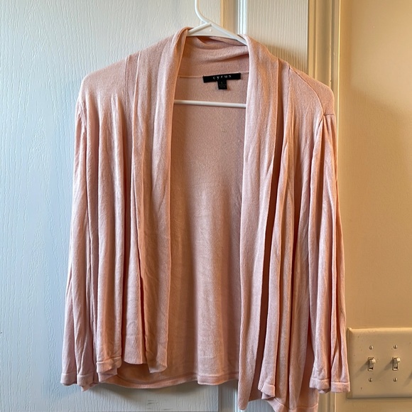 Cyrus | Sweaters | Cyrus Baby Pink Light Cardigan | Poshmark